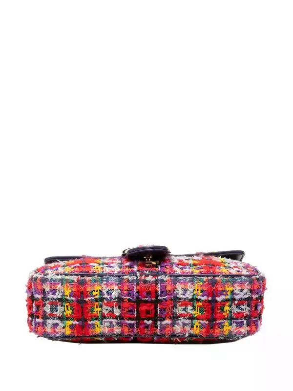 Gucci Gg Marmont Tweed Shoulder Bag