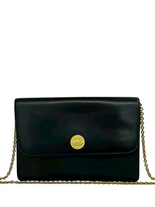 Celine 1991 Leather Chain Crossbody Bag