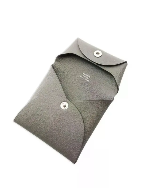 Hermès Bastia Coin Purse - Grey