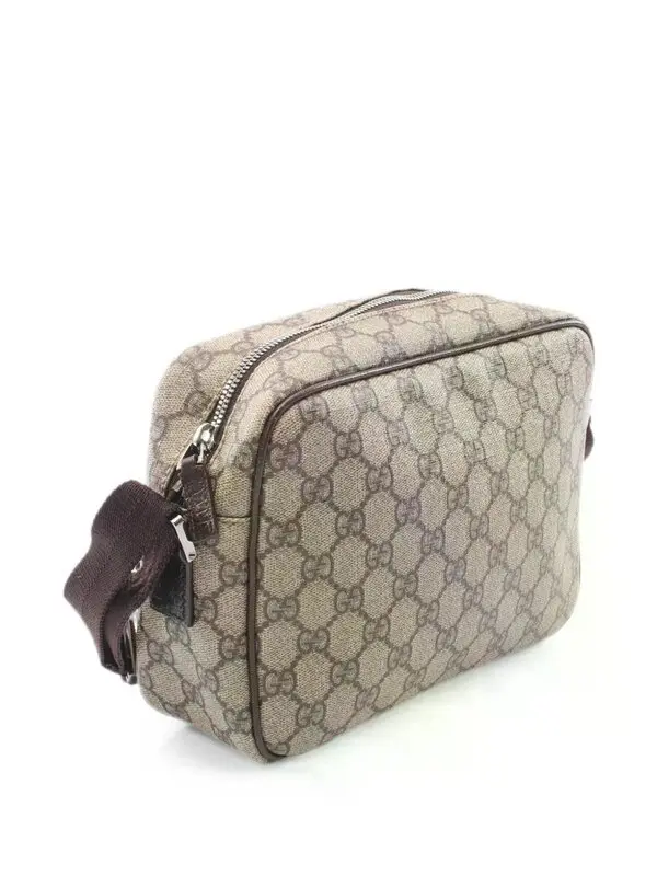 Gucci Gg Supreme Shoulder Bag - Neutrals