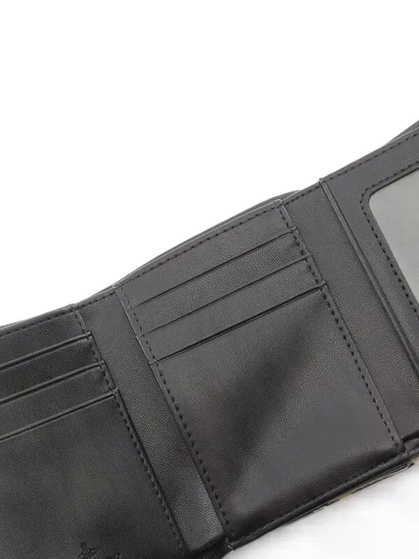 VIVIENNE WESTWOOD Saffiano Trifold Wallet