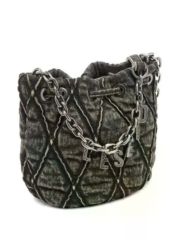 DIESEL® Charm-d Quilted Bucket Bag