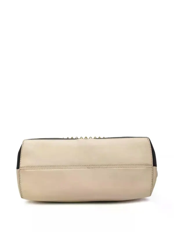 Fendi Medium Studded Leather Satchel