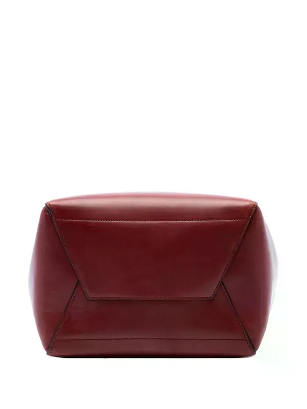 Celine Leather Sangle Bucket Bag Satchel