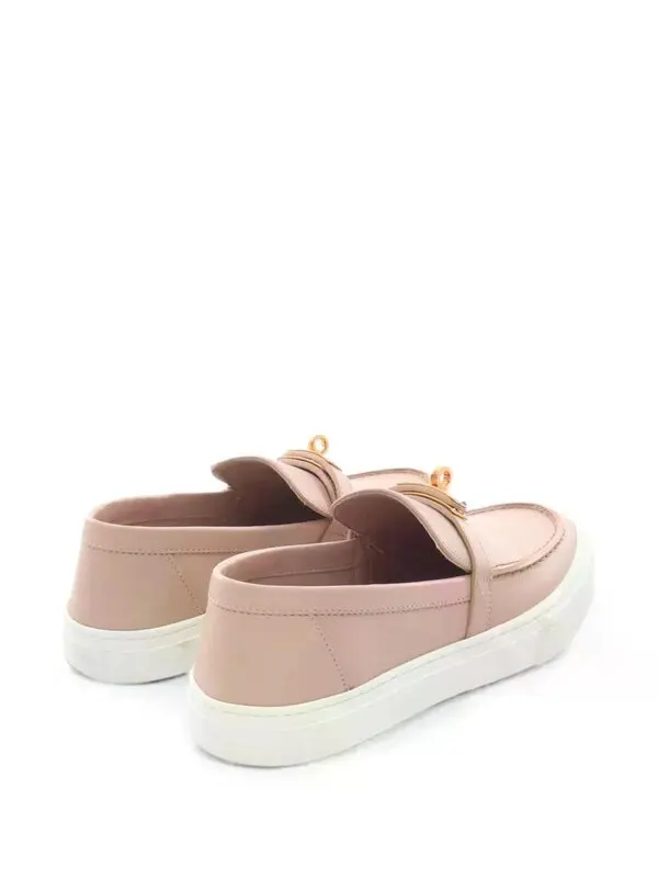 Hermès Kelly Buckle Slip-on Sneakers - Pink