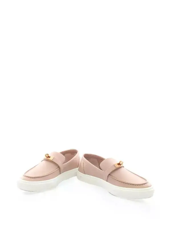 Hermès Kelly Buckle Slip-on Sneakers - Pink