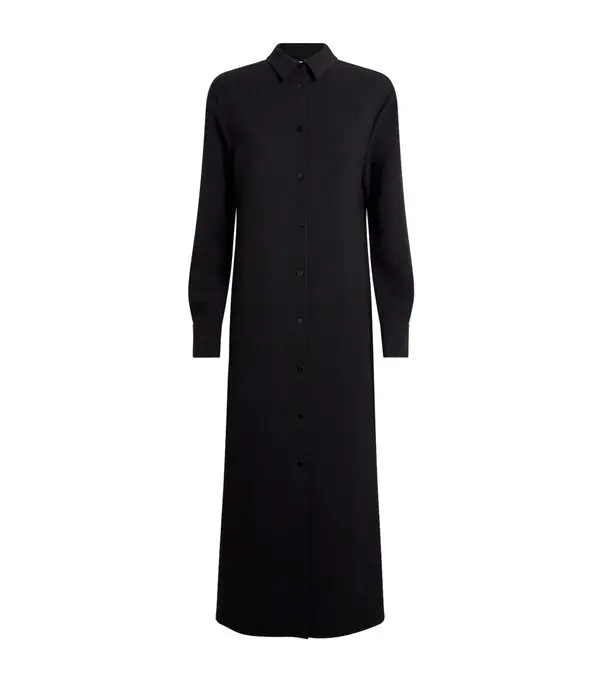 Almada Label Nile Maxi Shirt Dress