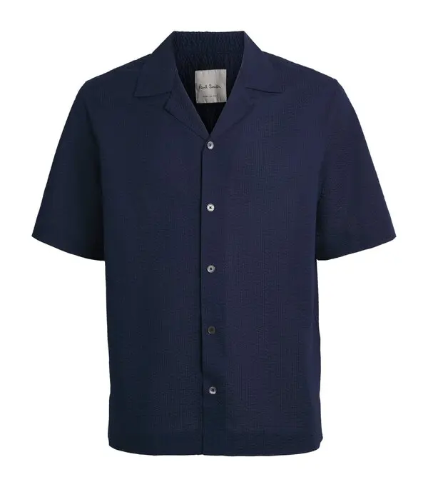 Paul Smith Cotton Seersucker Shirt