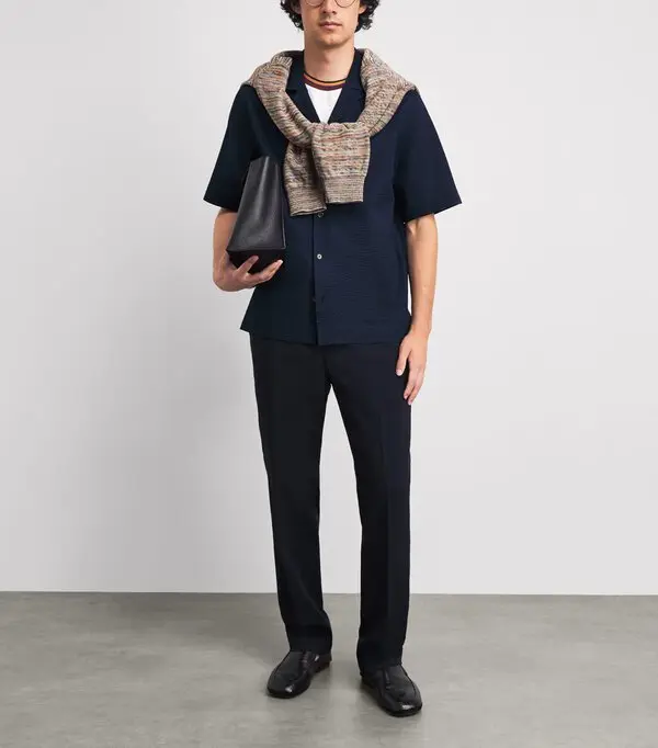 Paul Smith Cotton Seersucker Shirt