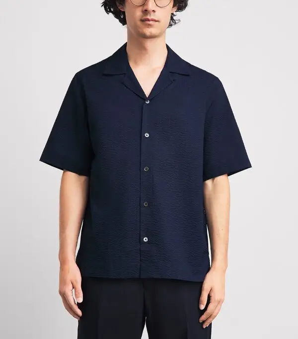 Paul Smith Cotton Seersucker Shirt