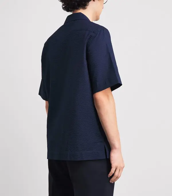 Paul Smith Cotton Seersucker Shirt