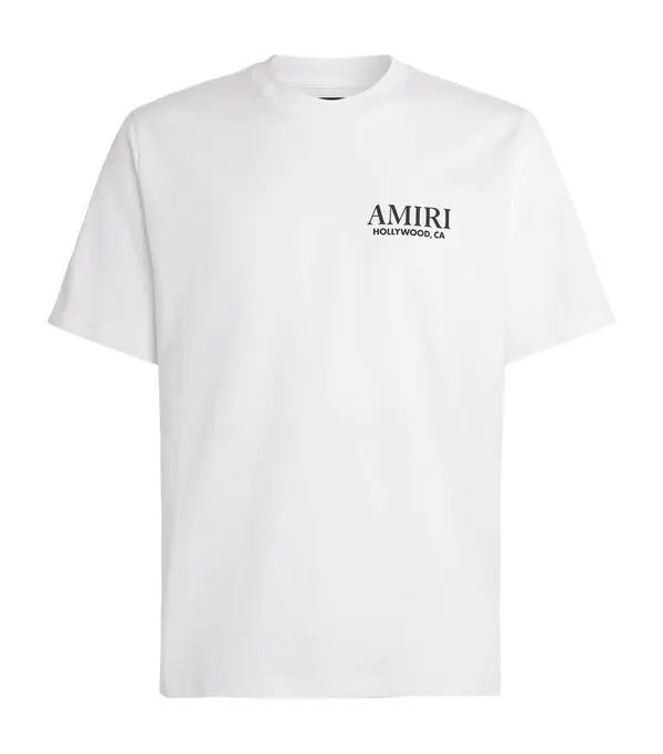Amiri Cotton Stacked Bones T-shirt