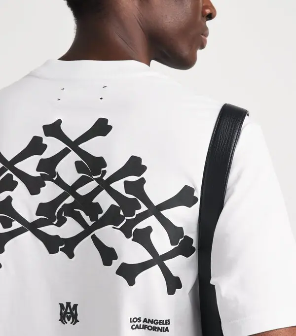 Amiri Cotton Stacked Bones T-shirt