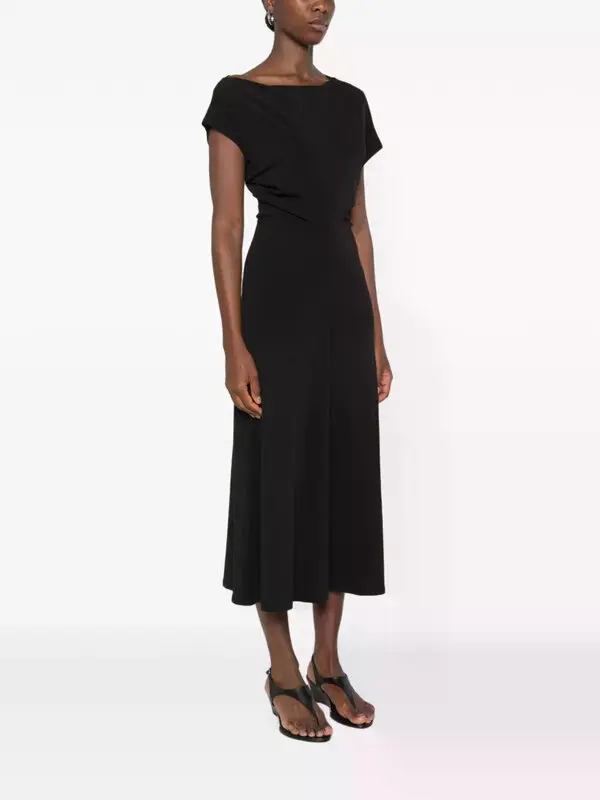 Vince Draped Midi Dress
