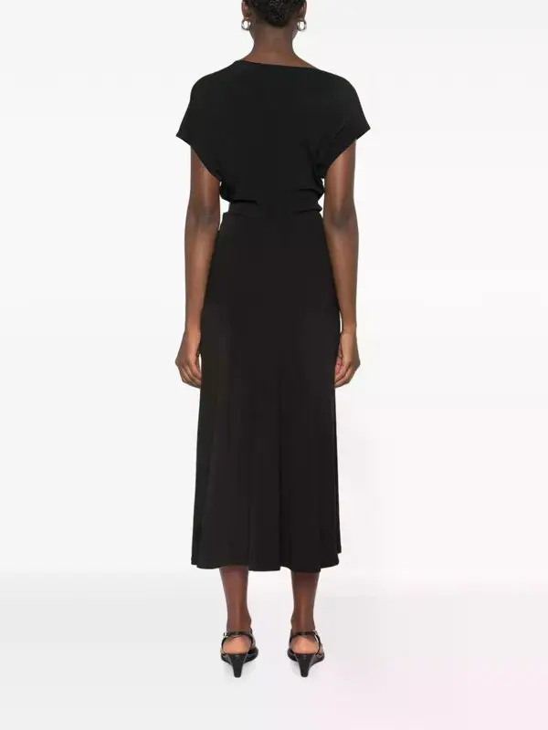 Vince Draped Midi Dress
