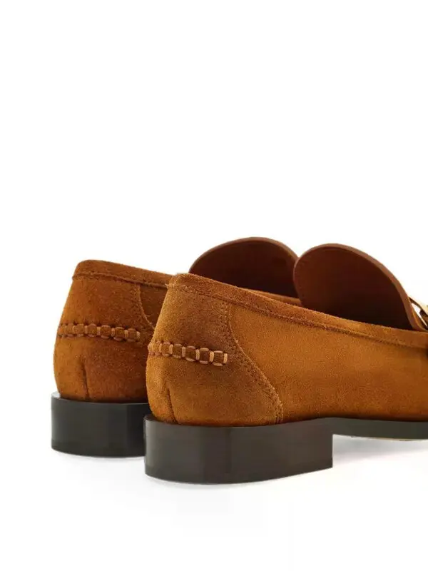 FERRAGAMO Gancini Ornament Moccasins
