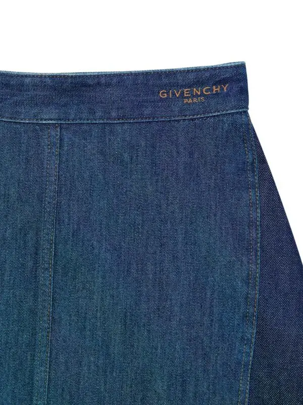 Givenchy Panelled A-line Mini Skirt