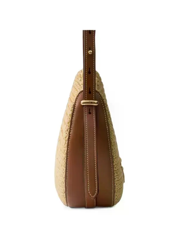 Prada Arqué Crochet Shoulder Bag