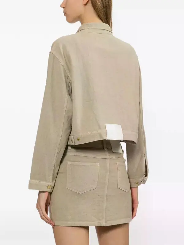 AAPE BY *A BATHING APE Heart Patch Cropped Jacket