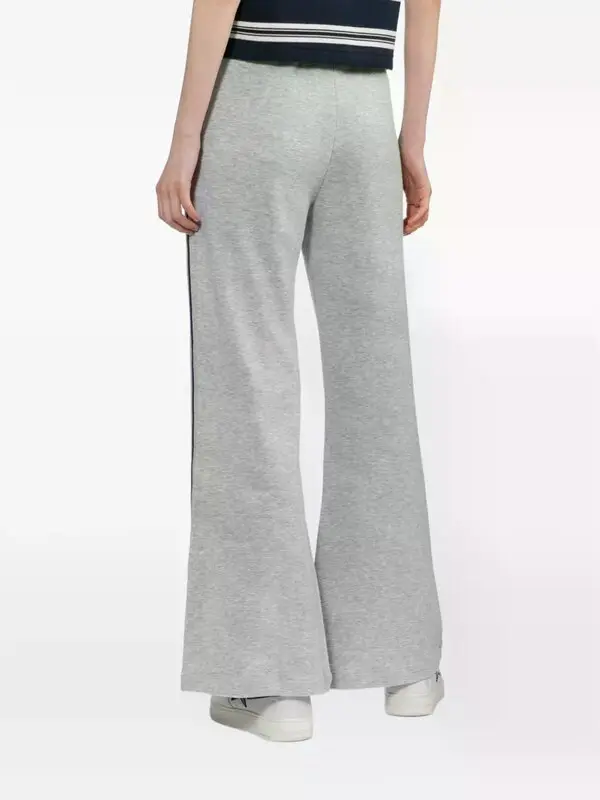 AAPE BY *A BATHING APE Flared Logo Patch Track Pants - Grey