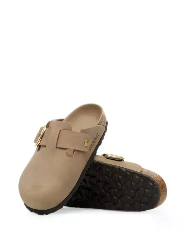 BIRKENSTOCK Boston Buckle-fastening Mules - Neutrals