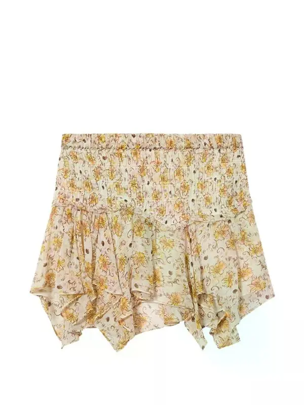 MARANT ETOILE Fiala Printed Chiffon Skirt