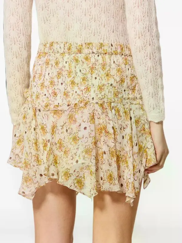 MARANT ETOILE Fiala Printed Chiffon Skirt