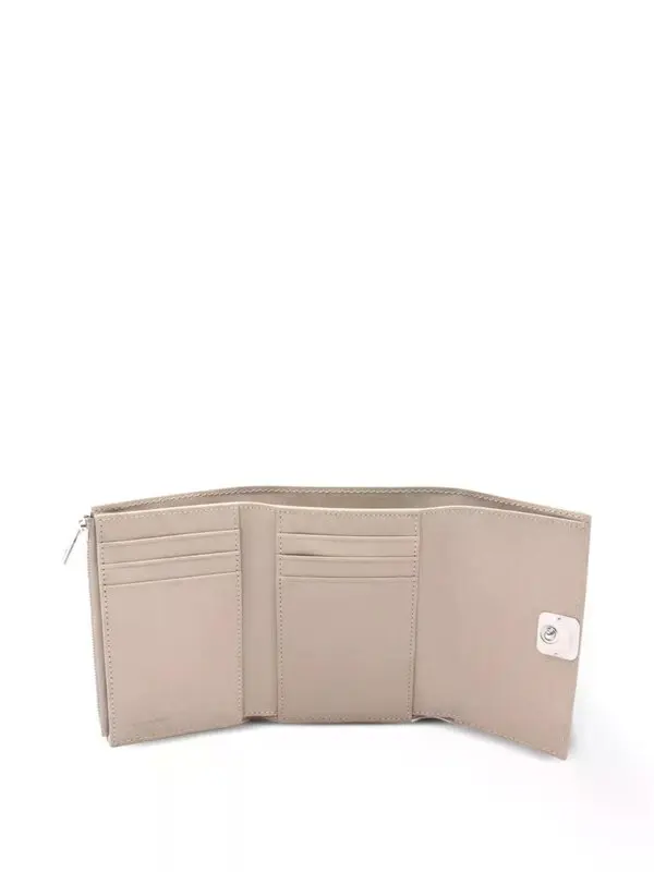 Loewe 2020s Anagram-plaque Wallet - Neutrals