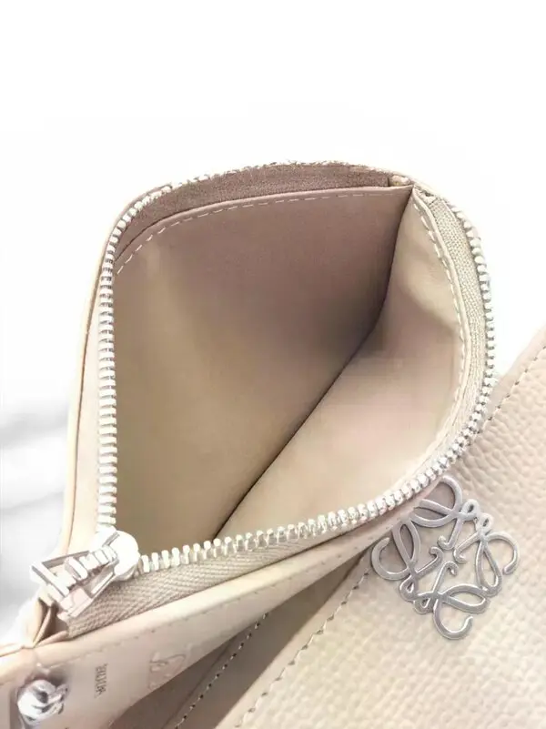 Loewe 2020s Anagram-plaque Wallet - Neutrals