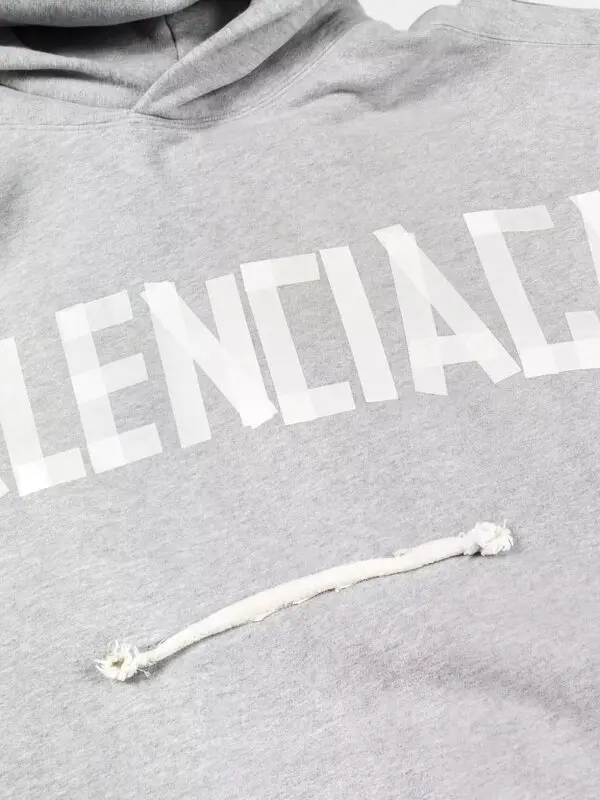 Balenciaga Cotton Logo Hoodie