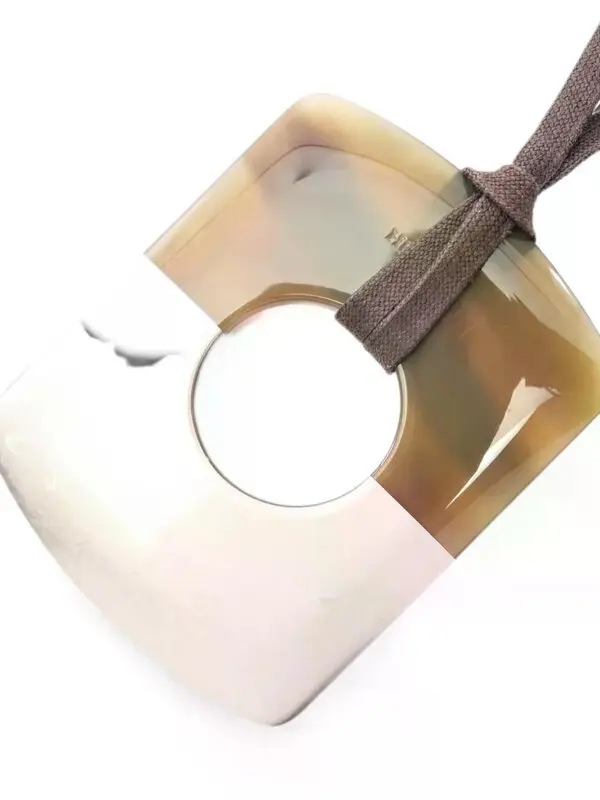 Hermès Dalva Buffalo Horn Pendant Necklace