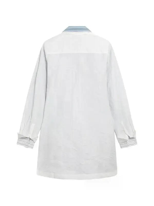 Loewe Crinkled Mini Shirt Dress