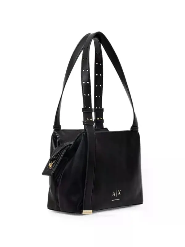 Armani Exchange Adjustable-strap Shoulder Bag - Black