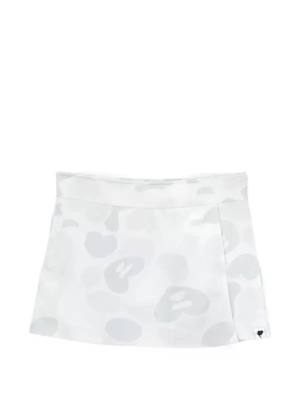 AAPE BY *A BATHING APE Camouflage Print Skort