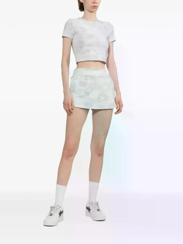 AAPE BY *A BATHING APE Camouflage Print Skort