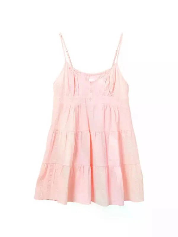 AAPE BY *A BATHING APE Tiered Camisole Dress - Pink