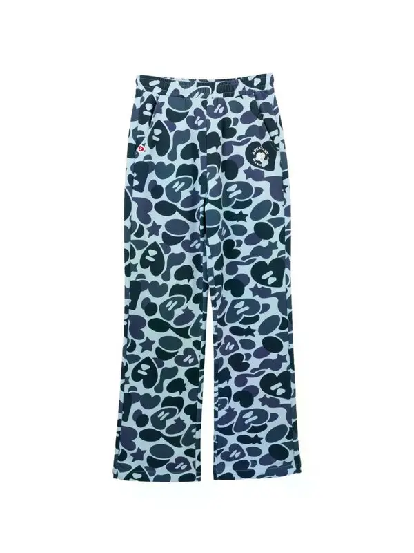 AAPE BY *A BATHING APE Sky Camouflage Print Track Pants