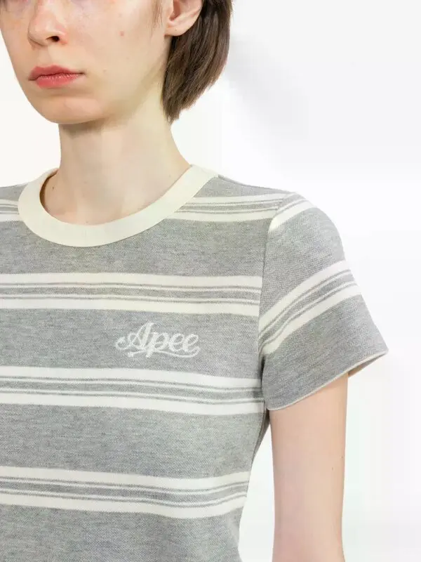AAPE BY *A BATHING APE Striped T-shirt