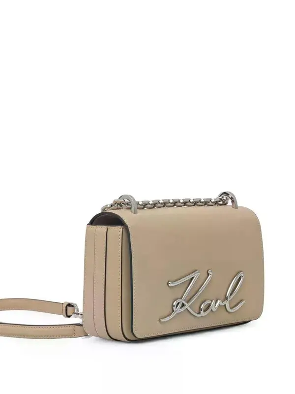 Karl Lagerfeld K/signature Logo-plaque Crossbody Bag