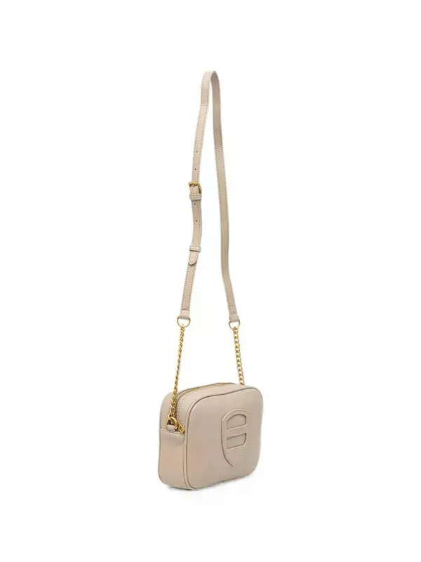 BLAUER. Logo Plaque Chain-link Shoulder Bag