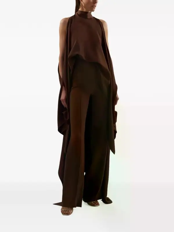 TALLER MARMO Agadez Draped-panel Blouse