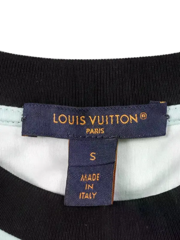 LOUIS VUITTON 2010s Duck Print Cotton T-shirt