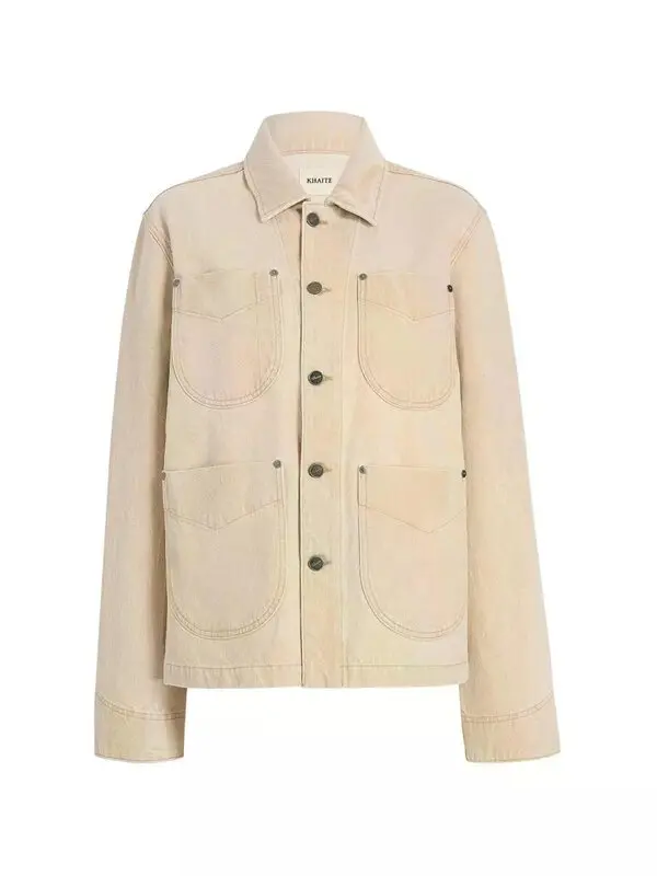 Khaite Wyatt Jacket In Dumas - Neutrals