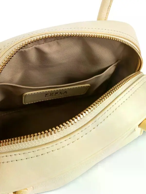 Furla Poppy Grained-leather Shoulder Bag
