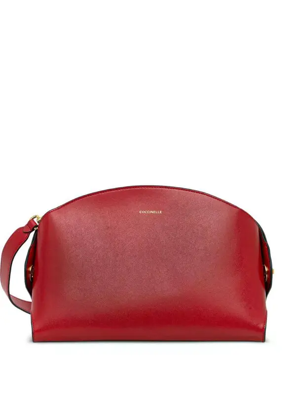 COCCINELLE Calf Leather Shoulder Bag - Red