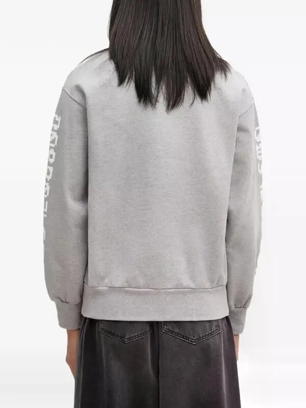 NO PROBLEMO Oversized Graphic Print Sweatshirt