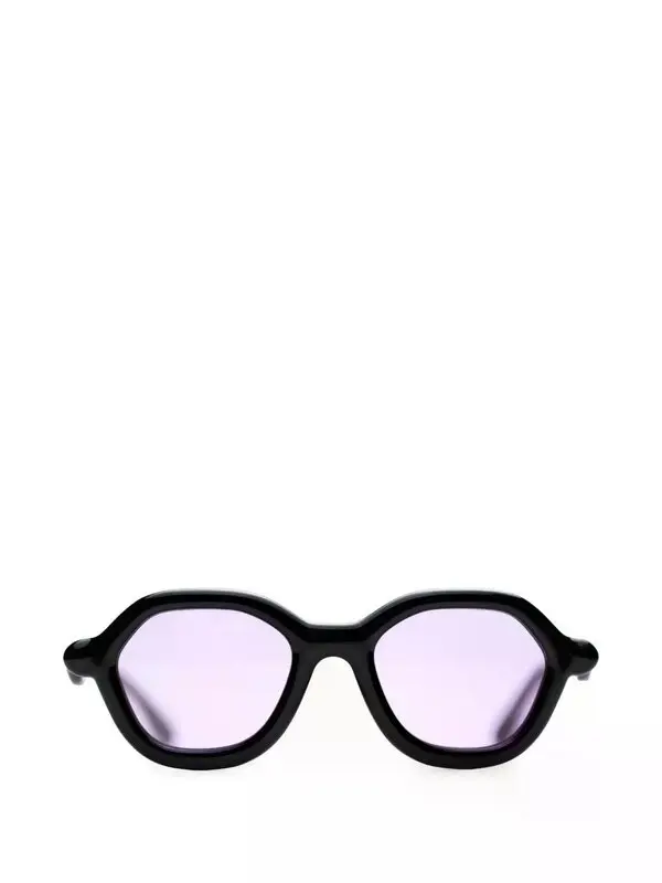 PALOCERAS Geometric-frame Sunglasses - Black