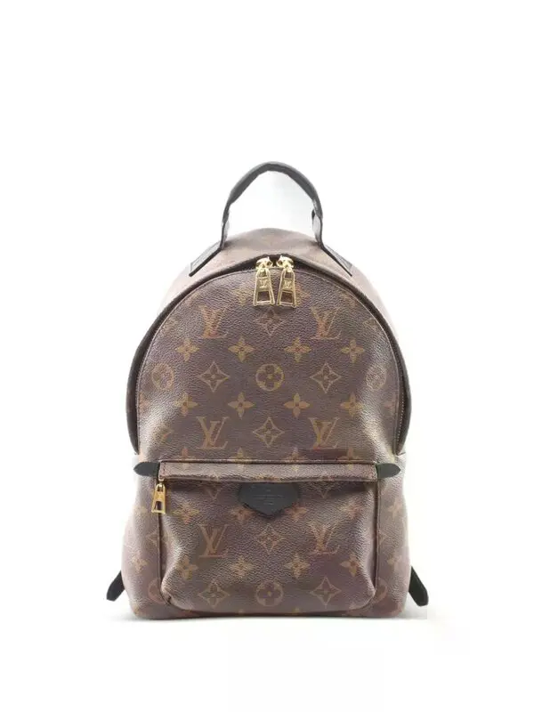 LOUIS VUITTON 2017 Pm Palm Springs Monogram Backpack - Brown