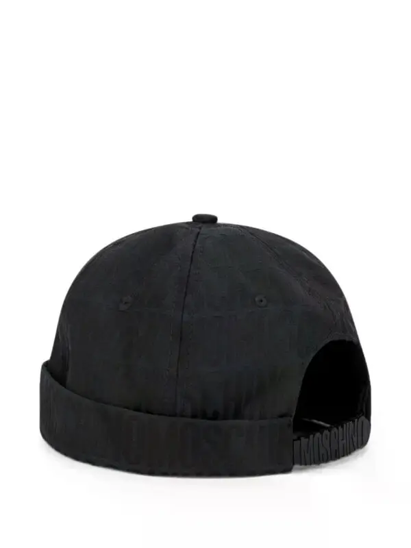 Moschino Jacquard Beanie Hat