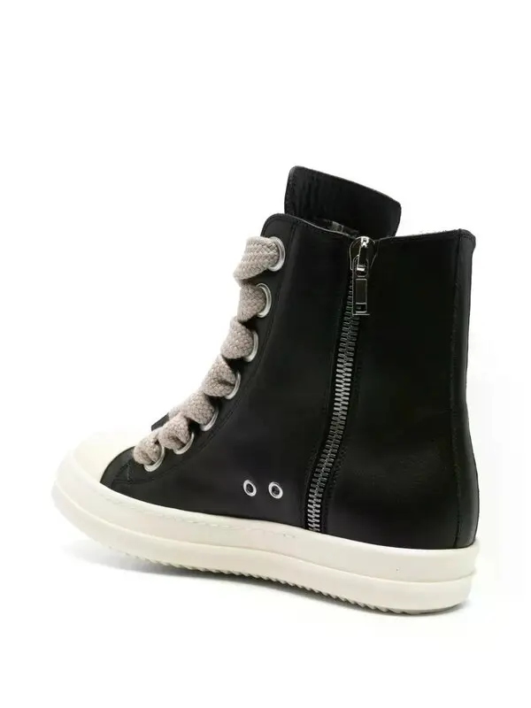 Rick Owens High-top Jumbo-lace Sneakers